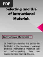 Developing Learning Material Using Diff Media | PDF | Learning | Learning Styles