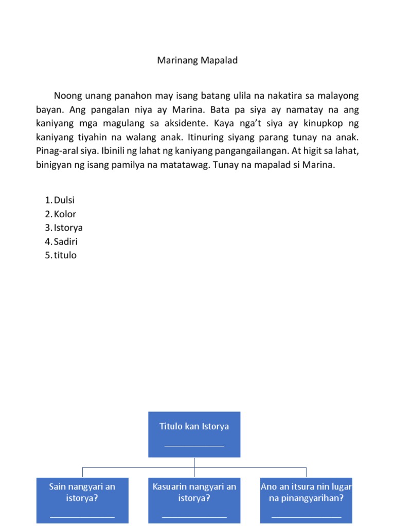 Marinang Mapalad | PDF