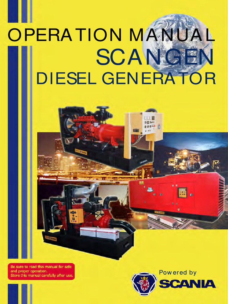 Operation Manual - Generator | PDF