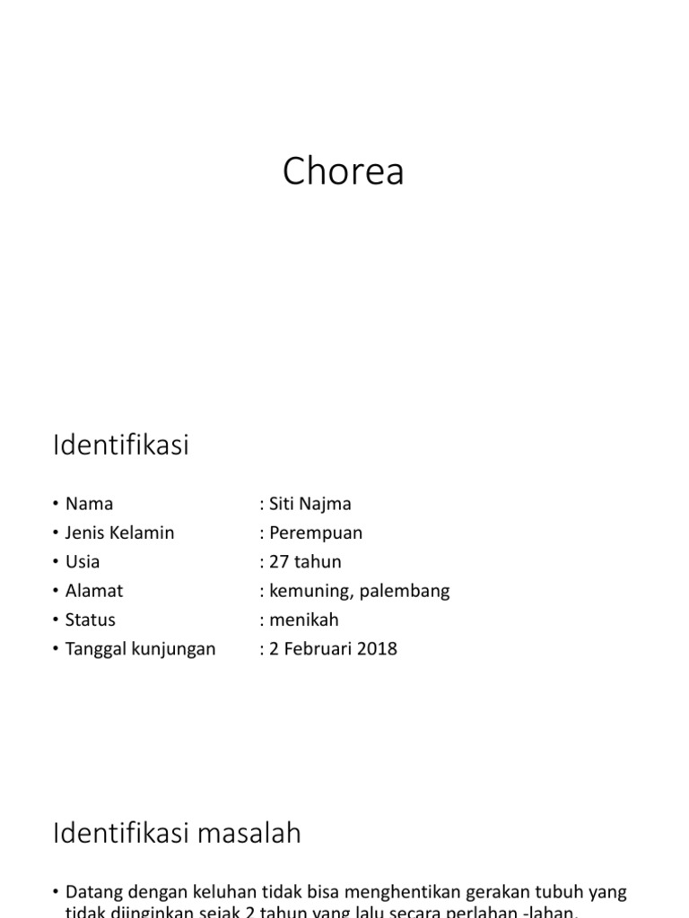 Chorea | PDF