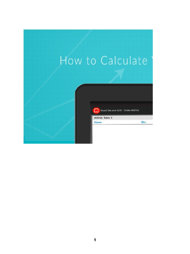 Calculate Your POS System ROI Template | PDF | Point Of Sale | Loyalty ...