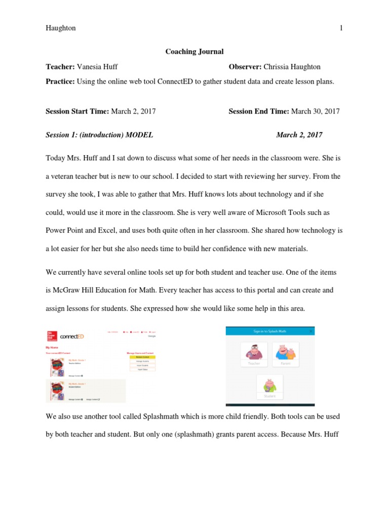 Coaching Journal | PDF | Microsoft Power Point | Teachers