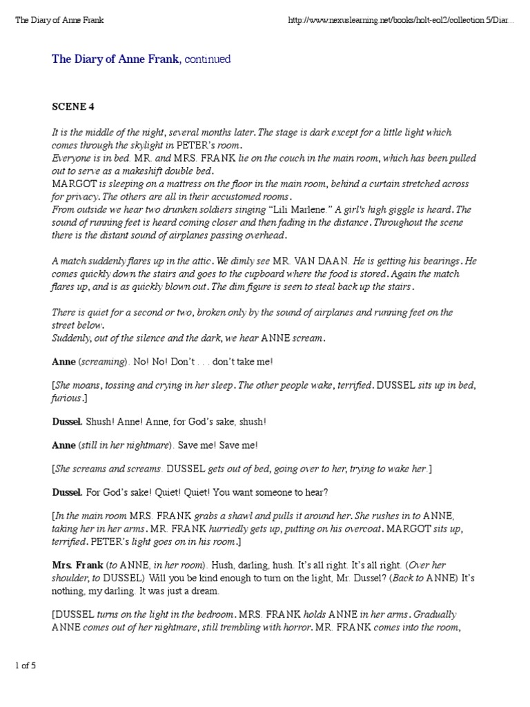 The Diary of Anne Frank | PDF | Hanukkah