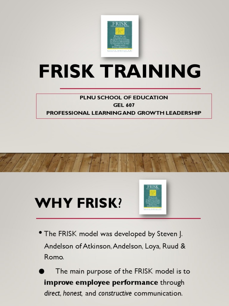 Frisk Training | PDF | National Labor Relations Board | Employment