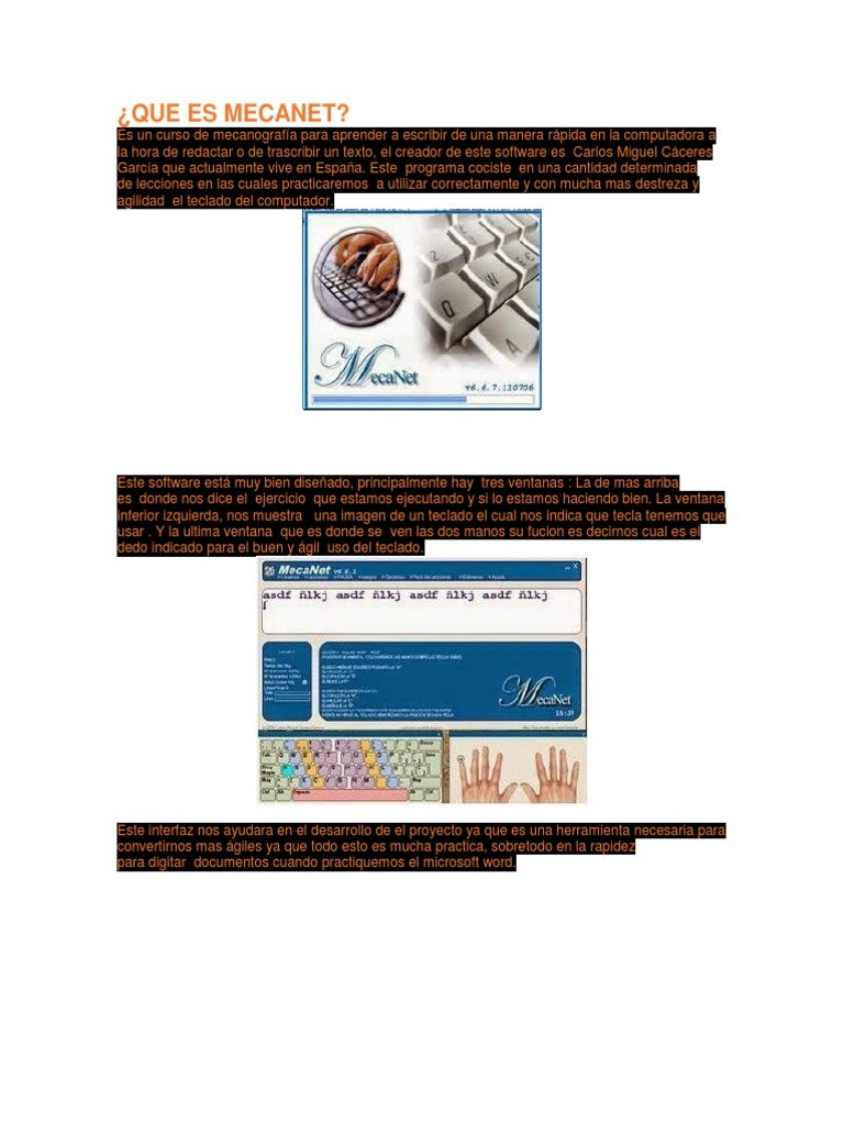 Que Es Mecanet | PDF