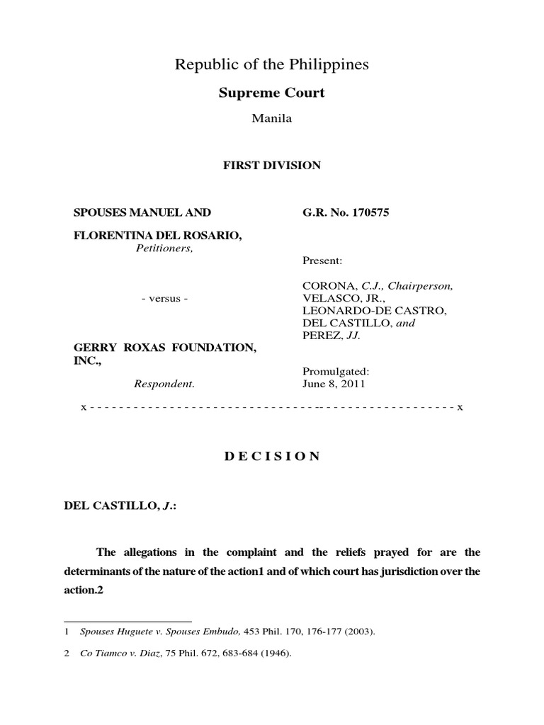 Republic of The Philippines: Supreme Court | Download Free PDF | Lease ...