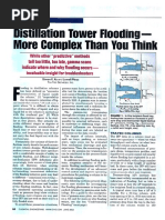 Column Flooding Calculations | PDF | Liquids | Distillation