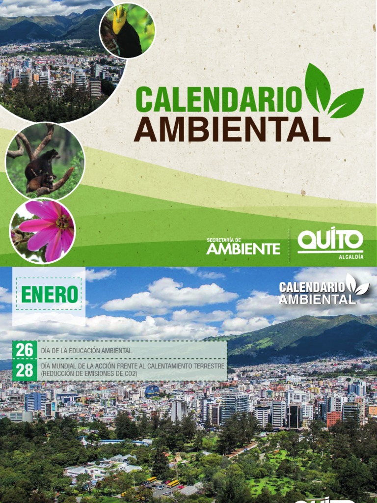 Calendario Ambiental de Quito | PDF | Ecuador | Entorno natural