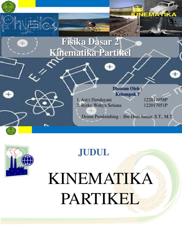 Kinematika Partikel dalam Fisika Dasar | PDF