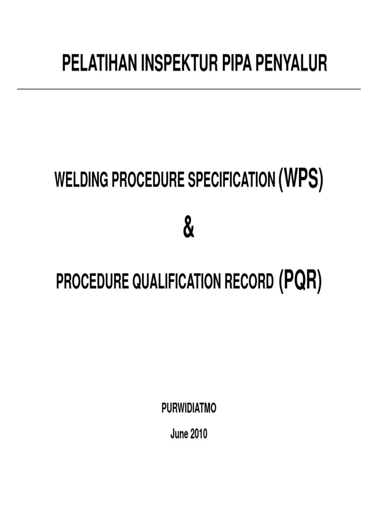Welding Procedure Specifications Guide | PDF | Welding | Construction