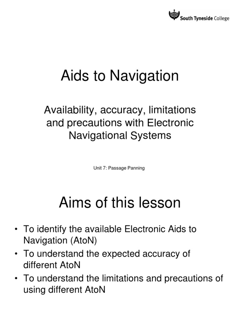 Aids To Navigation | PDF | Navigation | Global Positioning System