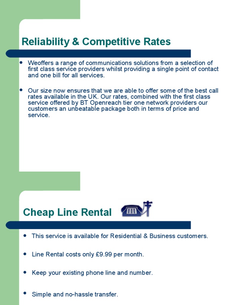 Affordable Telecom Solutions Overview | PDF | Fee | Networks