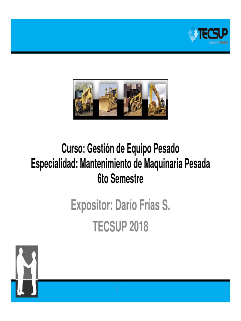 Análisis de Reemplazo de Equipos Pesados | PDF | Depreciación ...