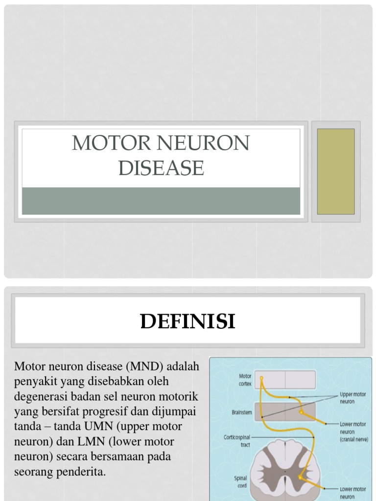 Neuron Motor Disease | PDF | Kesehatan Holistik