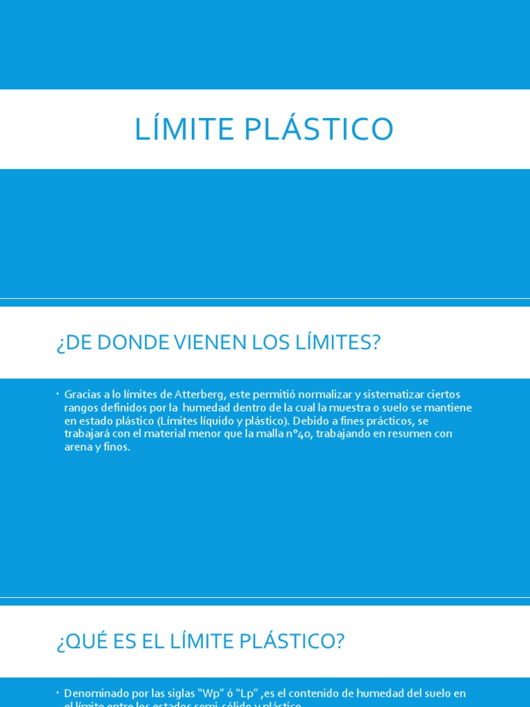 Límite Plastico | PDF | Materiales | Naturaleza