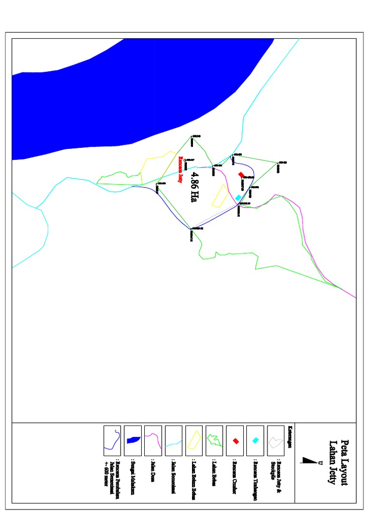 Peta Layout Jetty | PDF