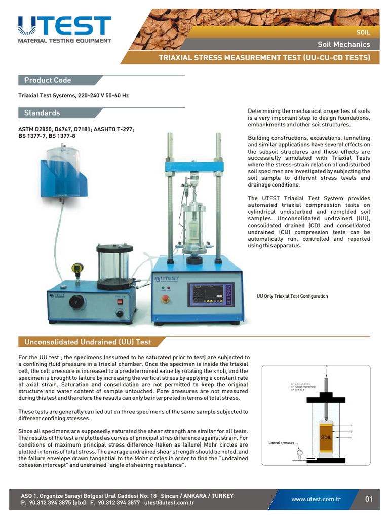 Triaxial Test Systems en | PDF | Solid Mechanics | Materials