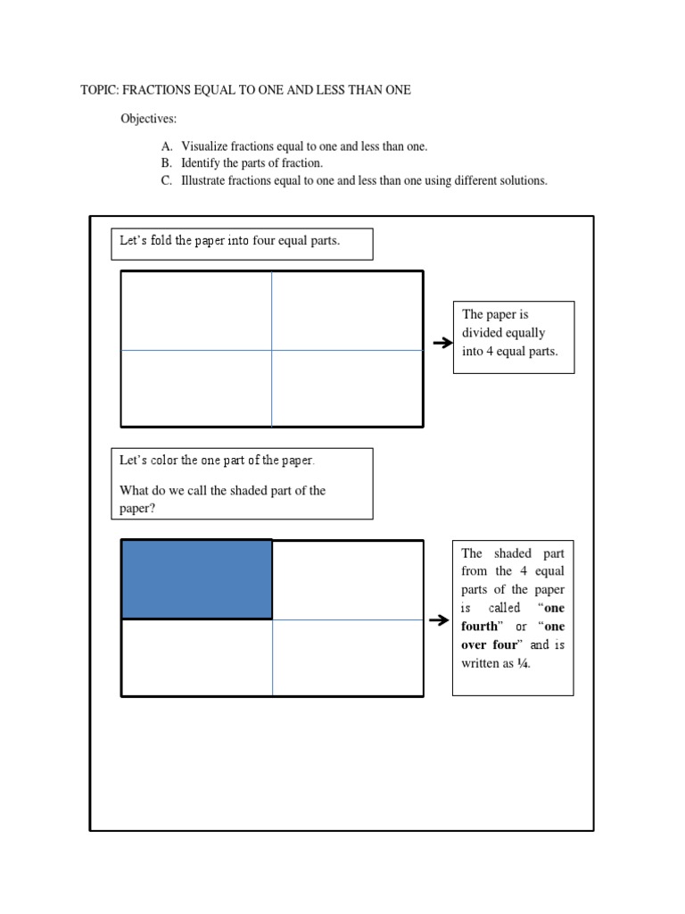 Fourth" or "One Over Four" and Is | PDF