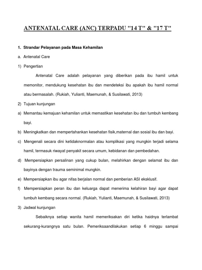 Anc Terpadu | PDF