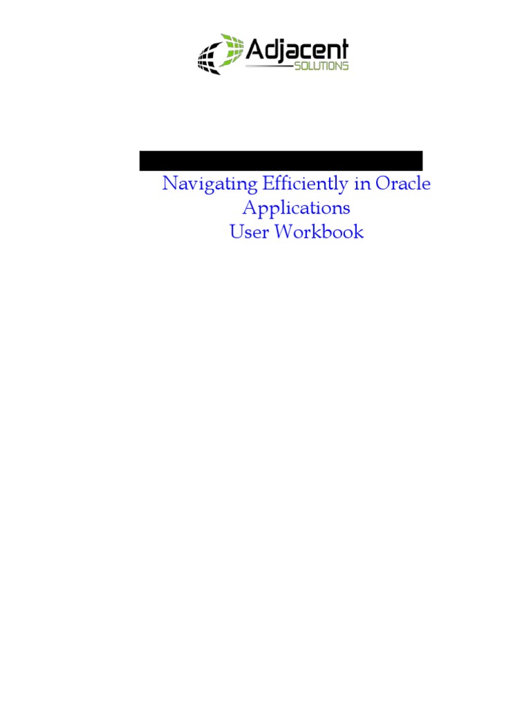 Oracle Navigation Keys | PDF | Computer Keyboard | Keyboard Shortcut