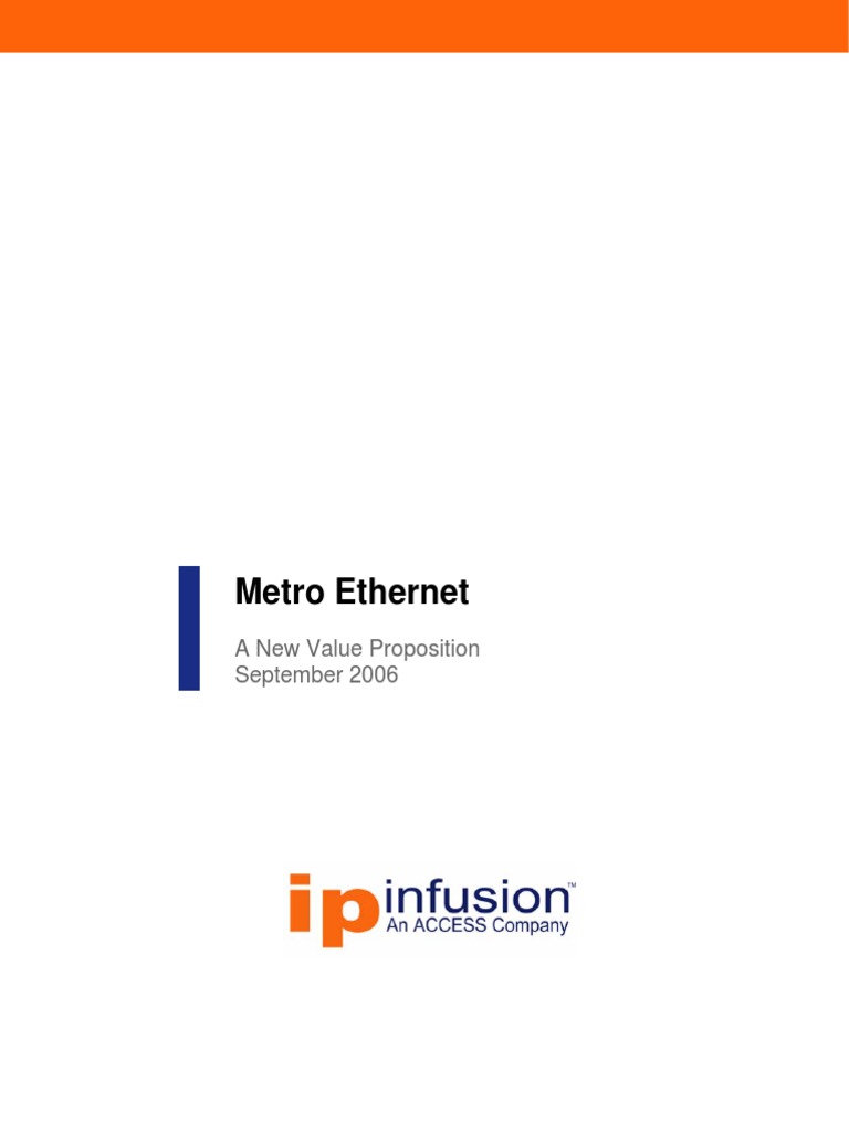 Metro Ethernet | PDF | Multiprotocol Label Switching | Networking