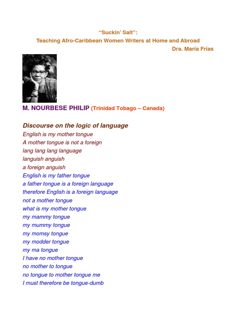 C9 Discourse On The Logic of Language | PDF | Tongue | Speech
