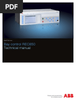 REF 615 Relay Manual | PDF | Electrical Engineering | Electromagnetism