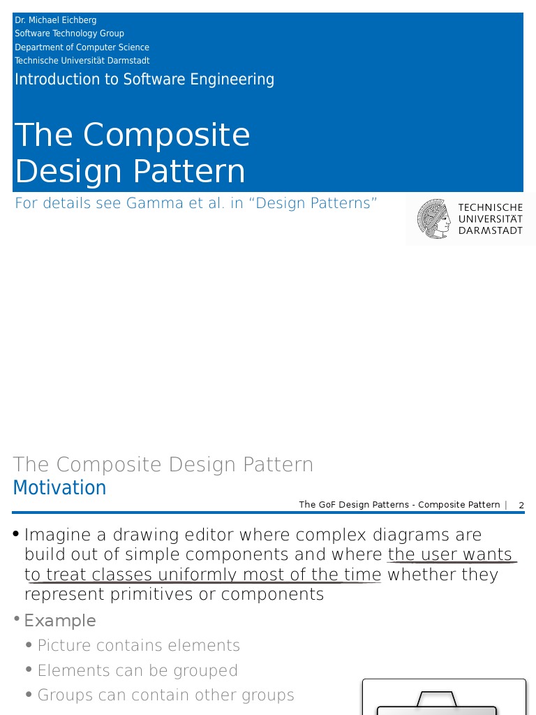 WS14 EiSE 17 Composite Design Pattern | PDF | Software Design Pattern ...