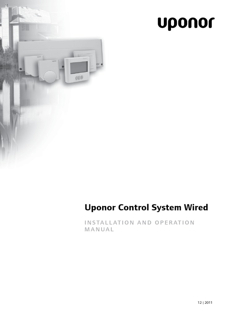 Uponor Programator I 36 en | PDF | Menu (Computing) | Icon (Computing)