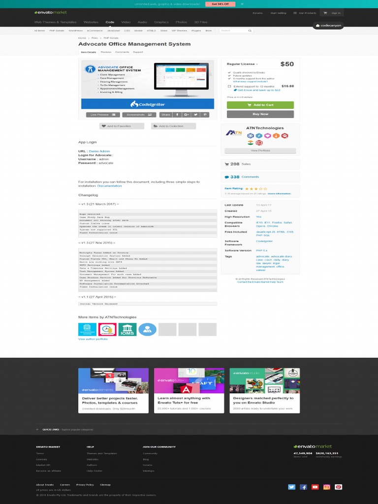 Advocate Office Management System v1.3 | PDF