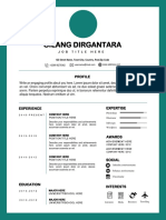 Glints CV Template | PDF