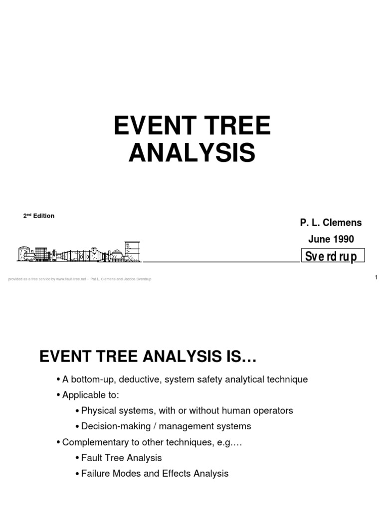 Event Tree Analysis: Sverdrup | PDF | Decision Making | Risk