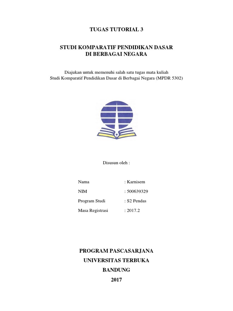 Cover Tugas s2 | PDF