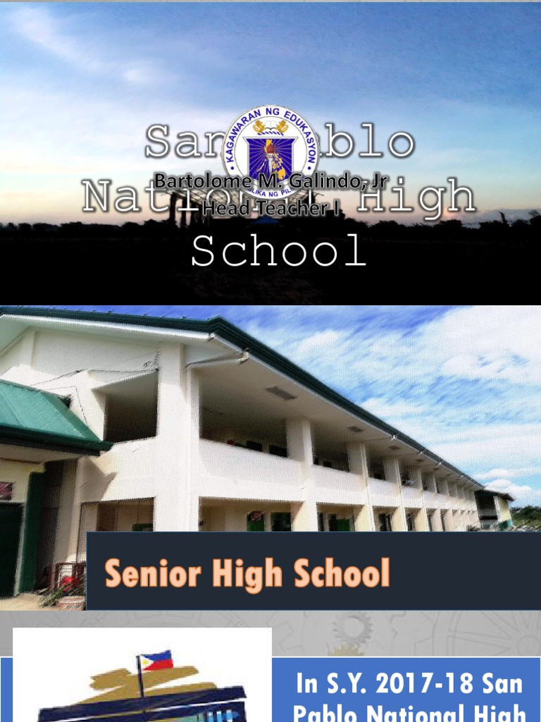 San Pablo National High School | PDF