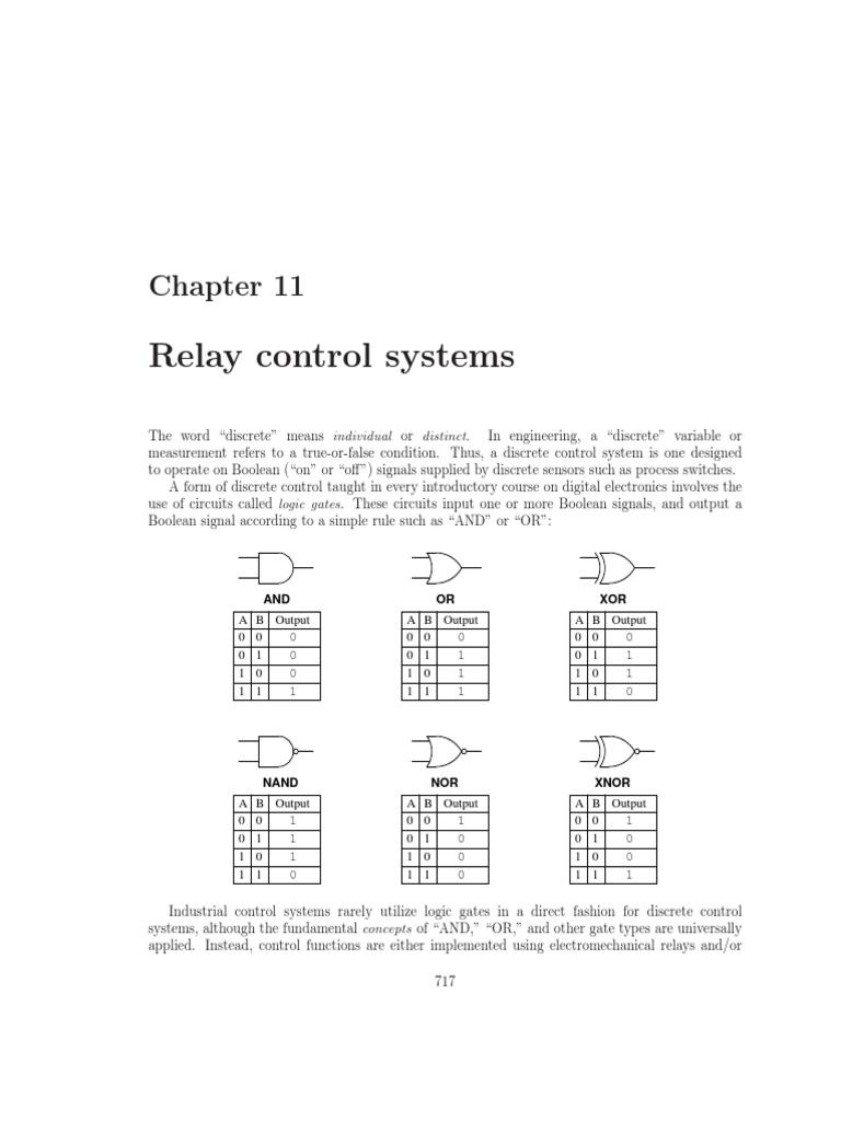 Chapter 11 - Relay Control System | PDF | Relay | Programmable Logic Controller
