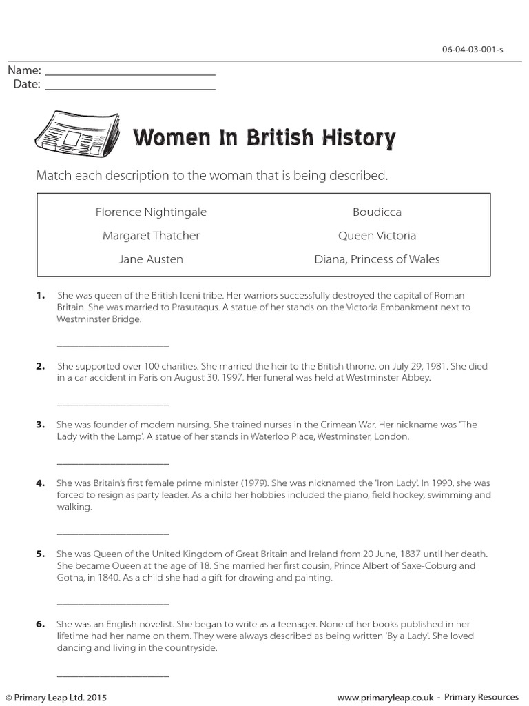 Women in History | PDF | History