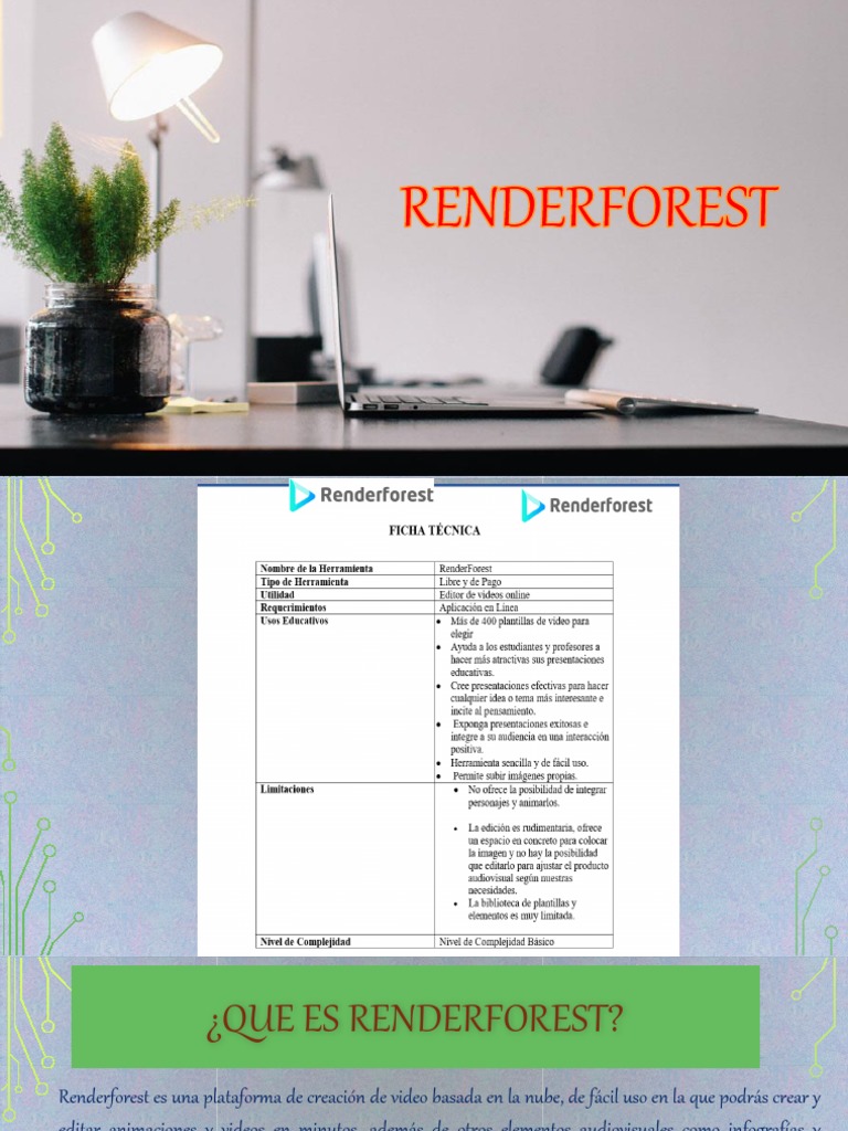 Tutorial Renderforest | PDF | Youtube | Software