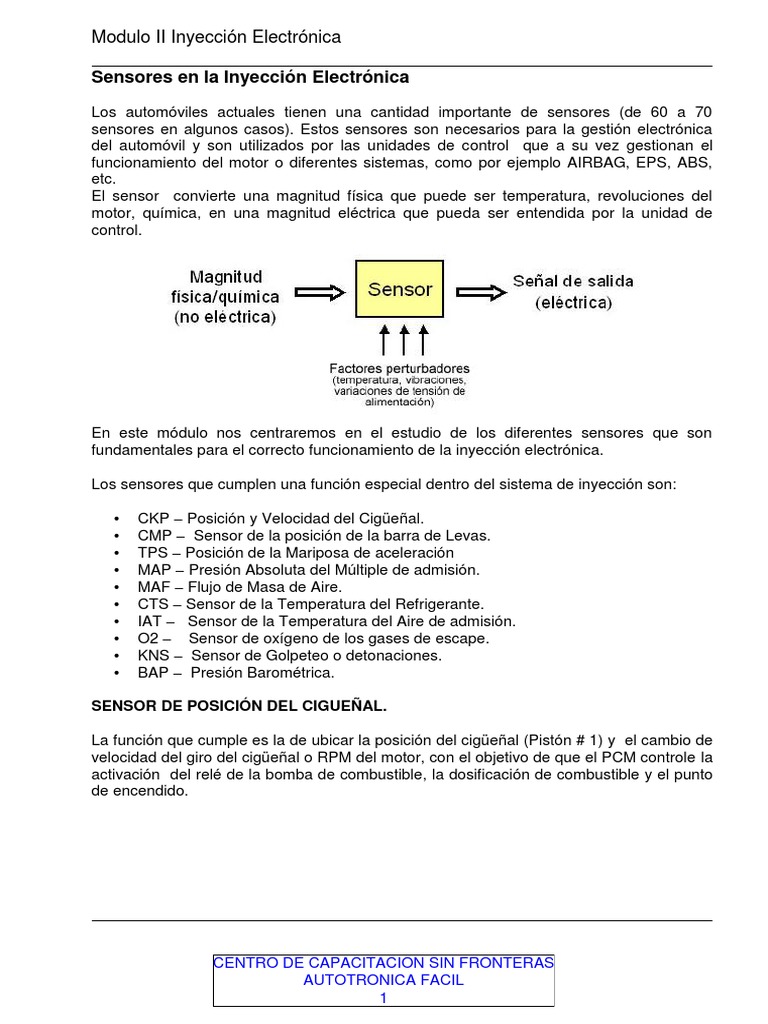 Sensores y Actuadores Curso | PDF | Inductor | Electrónica