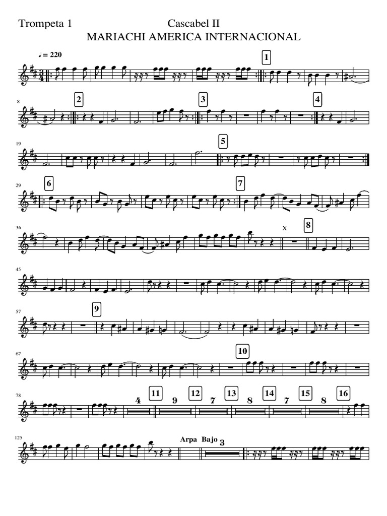 Cascabel 2-Trompeta 1 | PDF