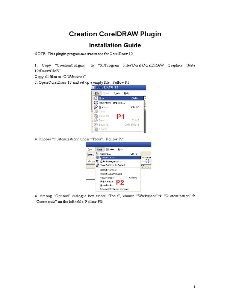Creation CorelDRAW Guide | PDF