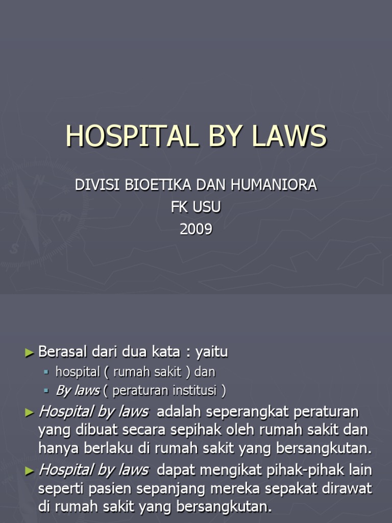 Hospital by Law | PDF