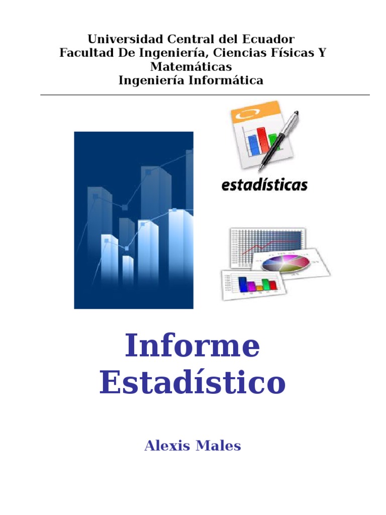 Informe Estadistico | PDF | Estadísticas | Ciencias de la Computación