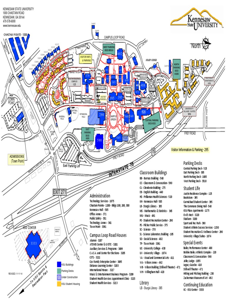 Ksu 2d Map | PDF | Leisure | Sports