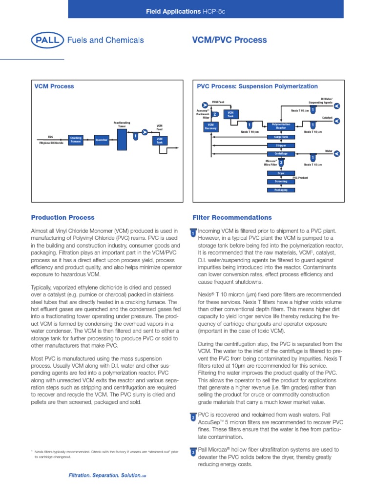 HCP 8c PDF | PDF | Polyvinyl Chloride | Chemical Engineering