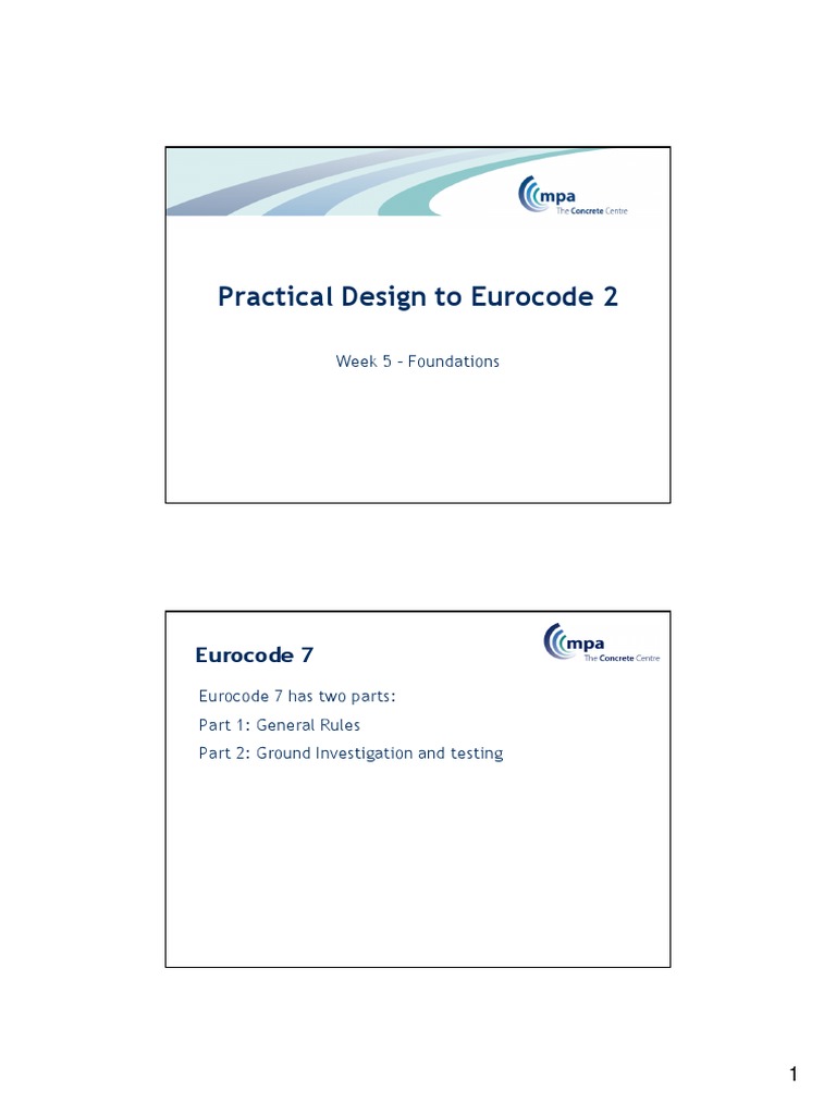 Practical Design To Eurocode 2 | Download Free PDF | Deep Foundation ...