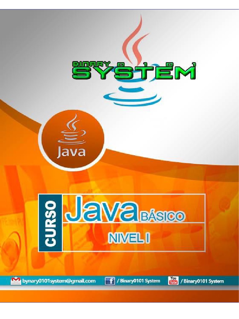 Java Basico Nivel 1 Pdf Java Lenguaje De Programación Objeto Informática