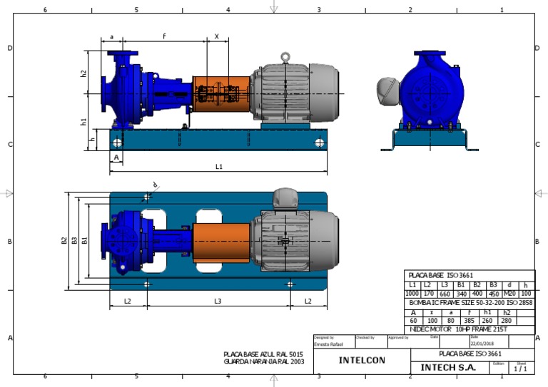Base Plate Gould Pump | PDF