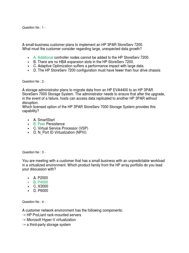 A. Additional: Question No: 1 | PDF | Backup | Computer Data Storage