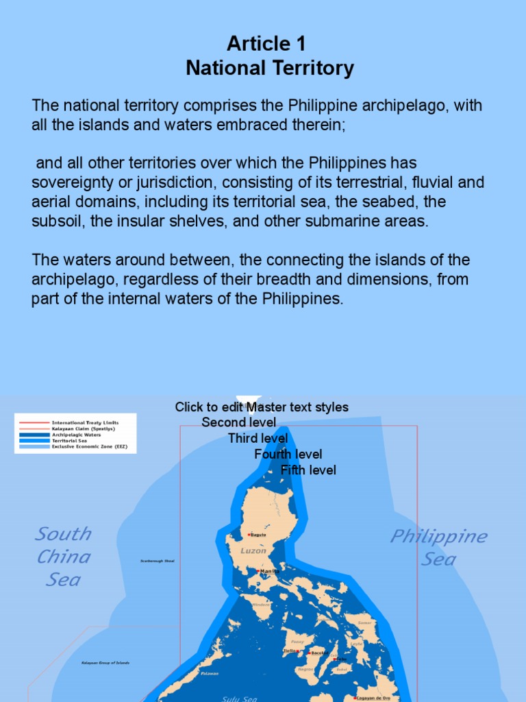 Preamble and National Territory - PPTX - 0 | PDF | Territorial Waters ...
