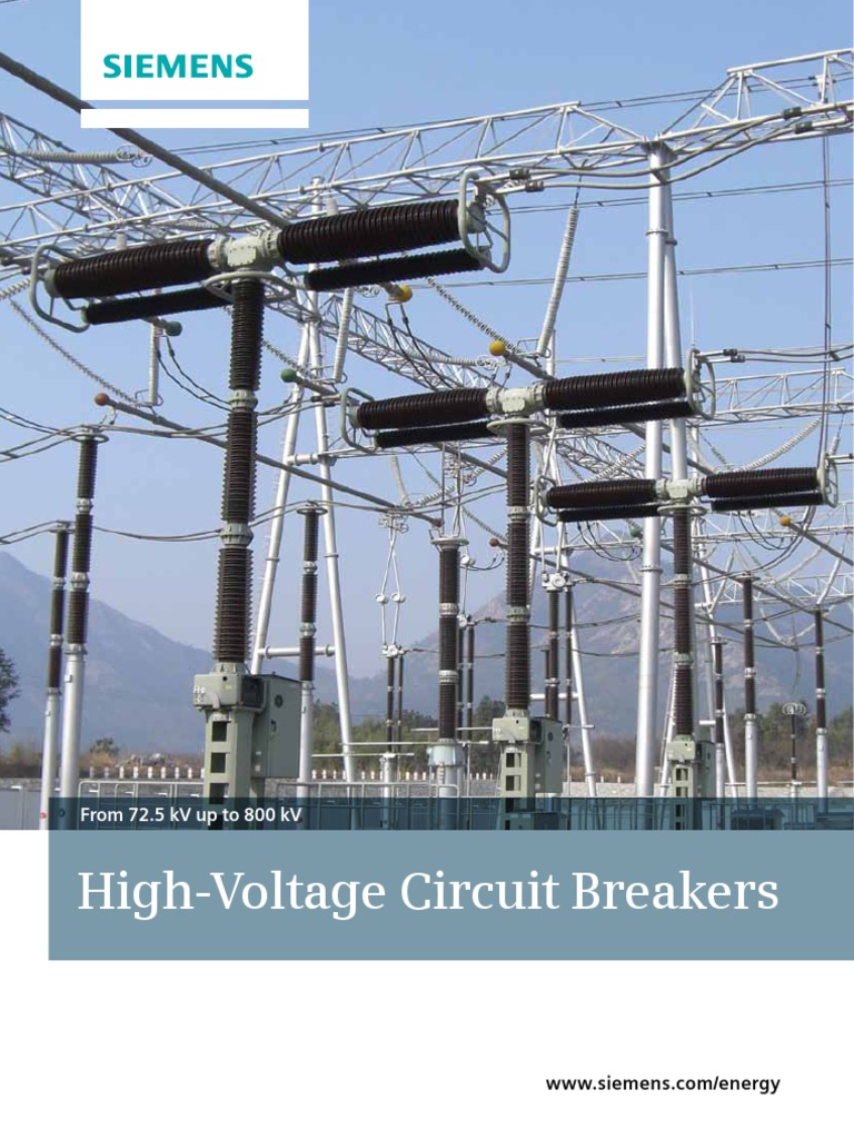 HV CB For Substation | Download Free PDF | High Voltage | Electric Arc